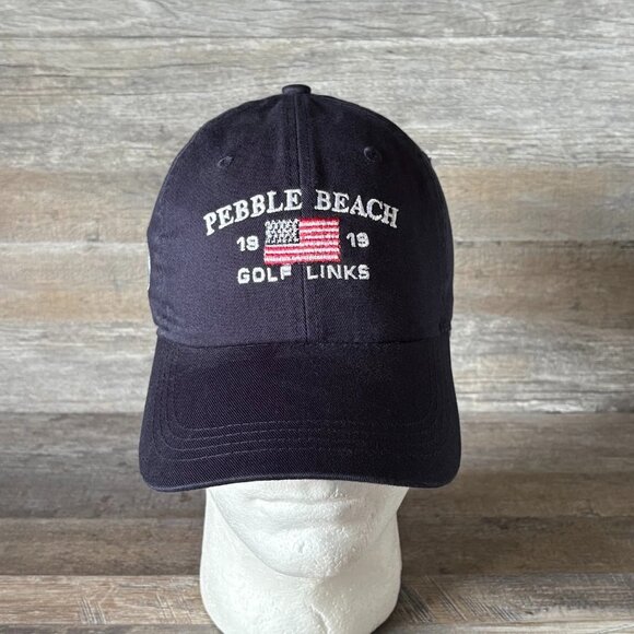 Accessories | Official Pebble Beach Est 1819 Golf Links Blue Cap Hat ...